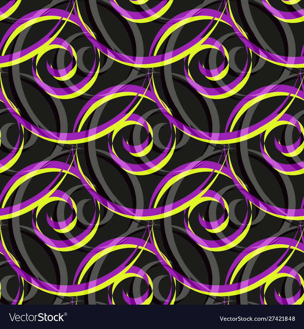 Bright seamless geometric pattern for your design Vector Image