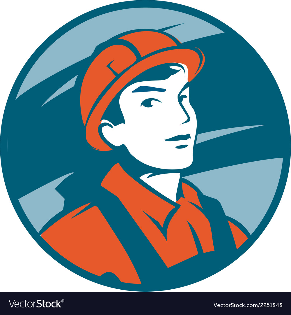 Construction worker Royalty Free Vector Image - VectorStock