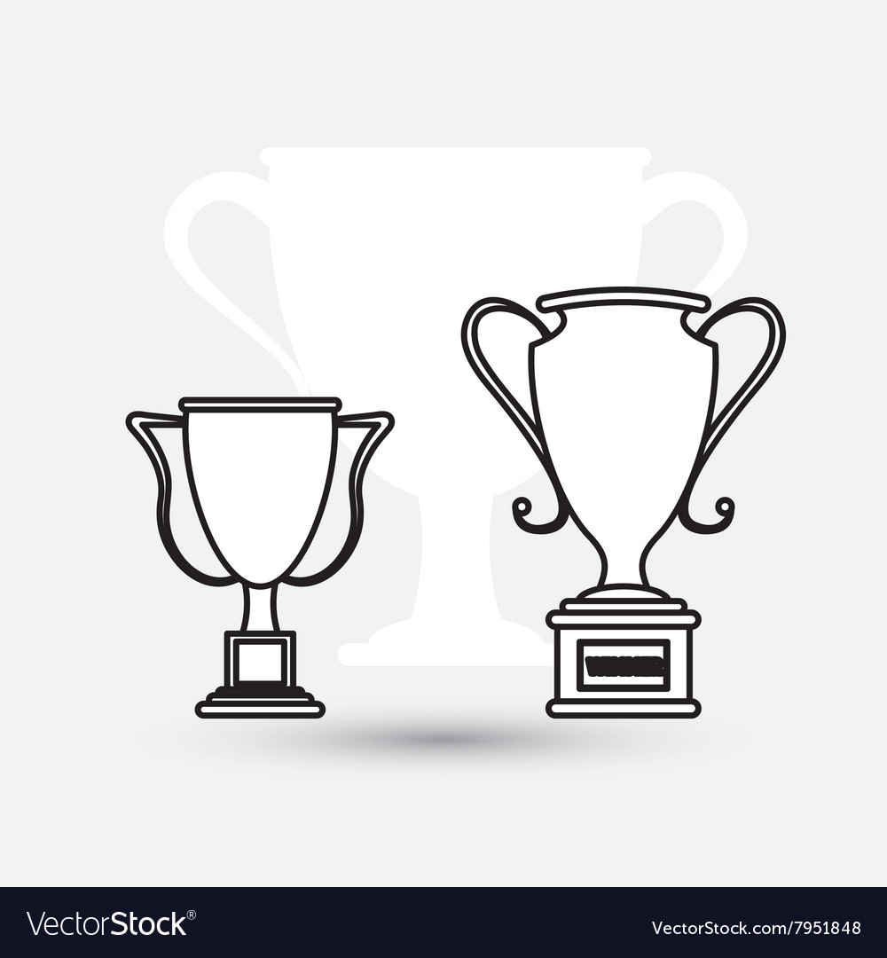 Winner icon design Royalty Free Vector Image - VectorStock
