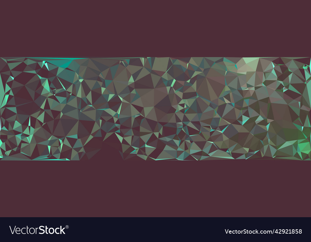 Abstract polygonal background triangular Vector Image