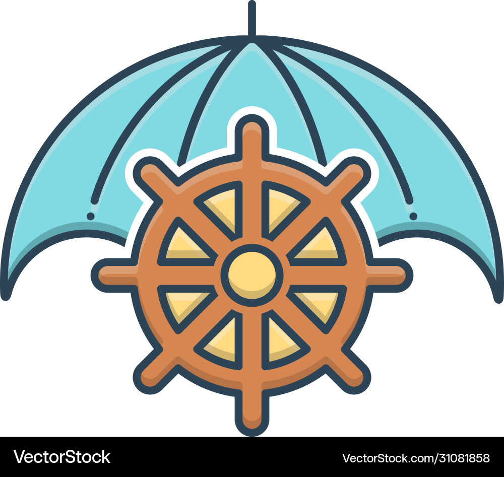 Marine insurance Royalty Free Vector Image - VectorStock
