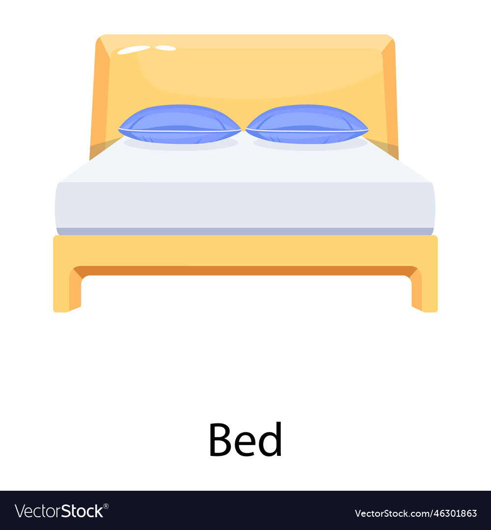 Bed Royalty Free Vector Image - VectorStock