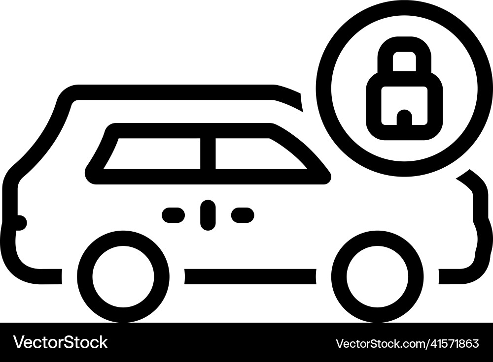 Locking Royalty Free Vector Image - VectorStock