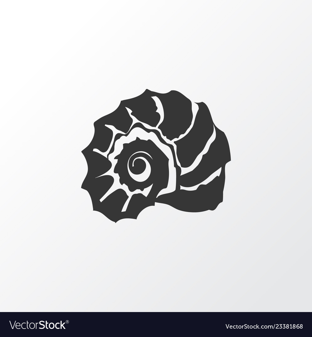 Shell icon symbol premium quality isolated Vector Image