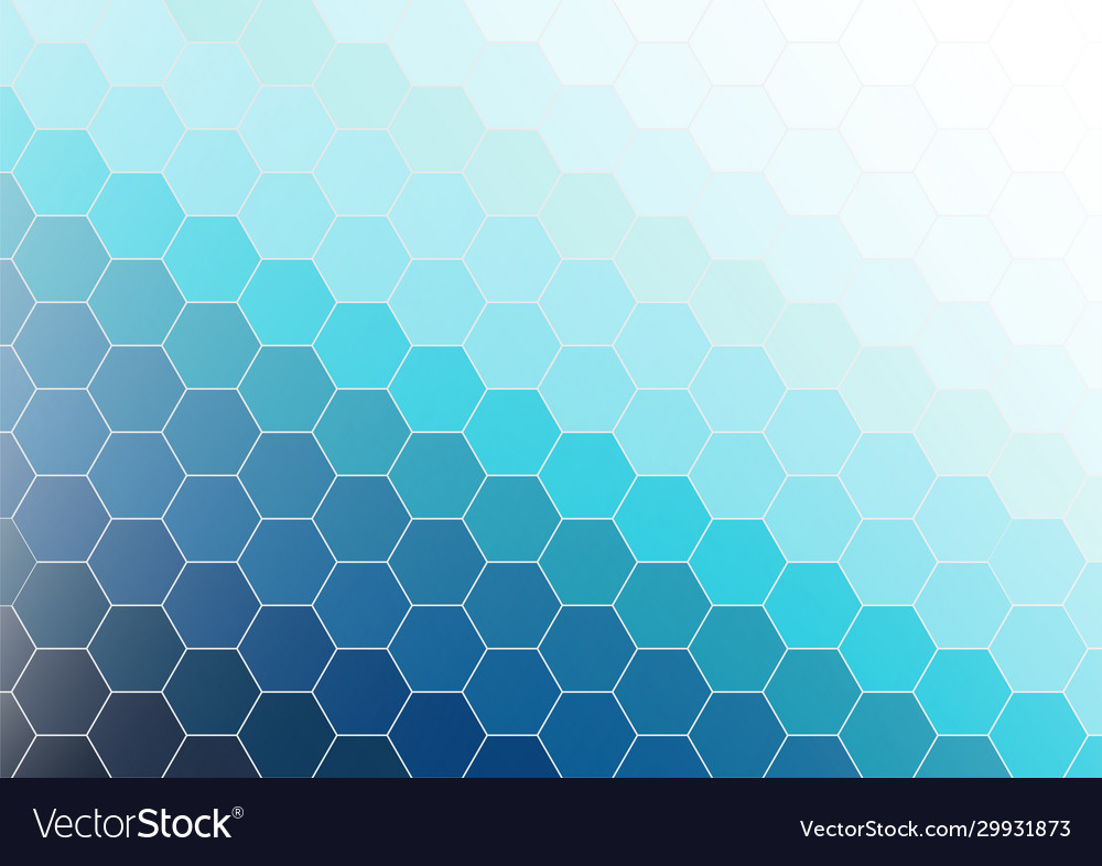Abstract hexagonal background Royalty Free Vector Image