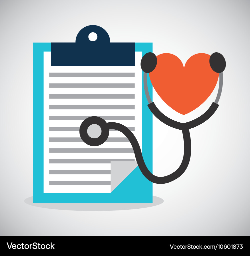 Medical concept set icons Royalty Free Vector Image