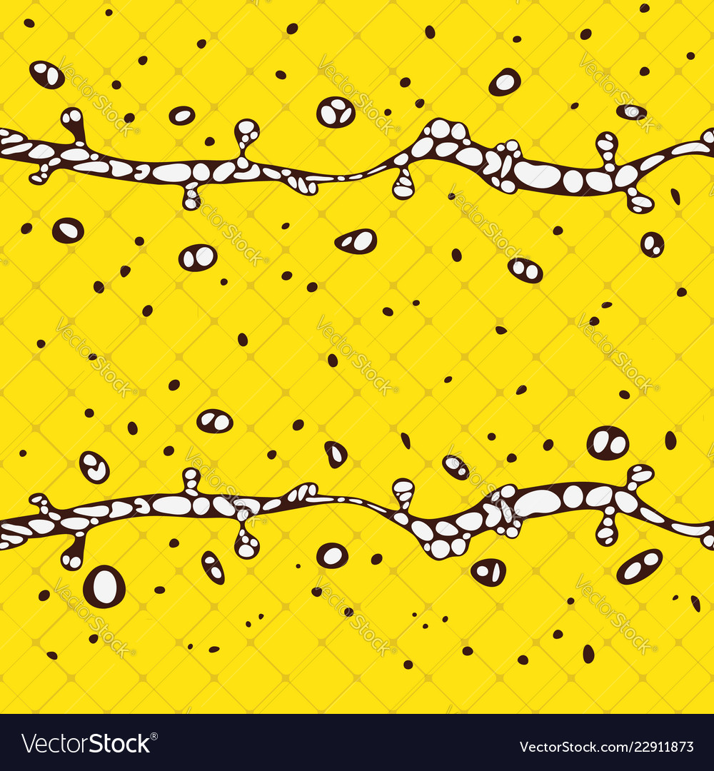 Pattern of yellow leather green python Royalty Free Vector