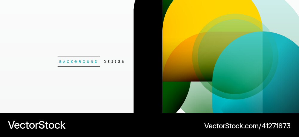 Round triangle shapes lines and circles geometric Vector Image