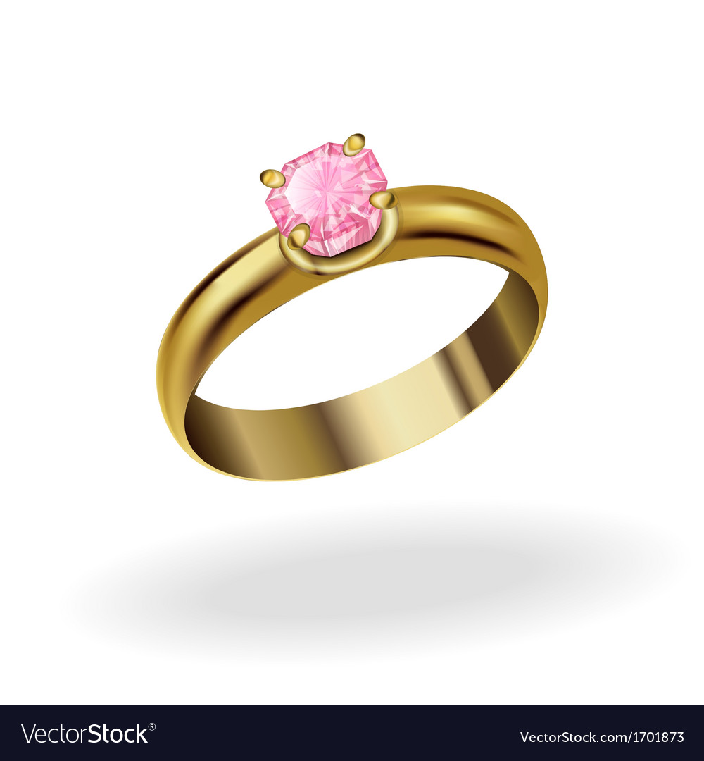 Wedding ring Royalty Free Vector Image - VectorStock