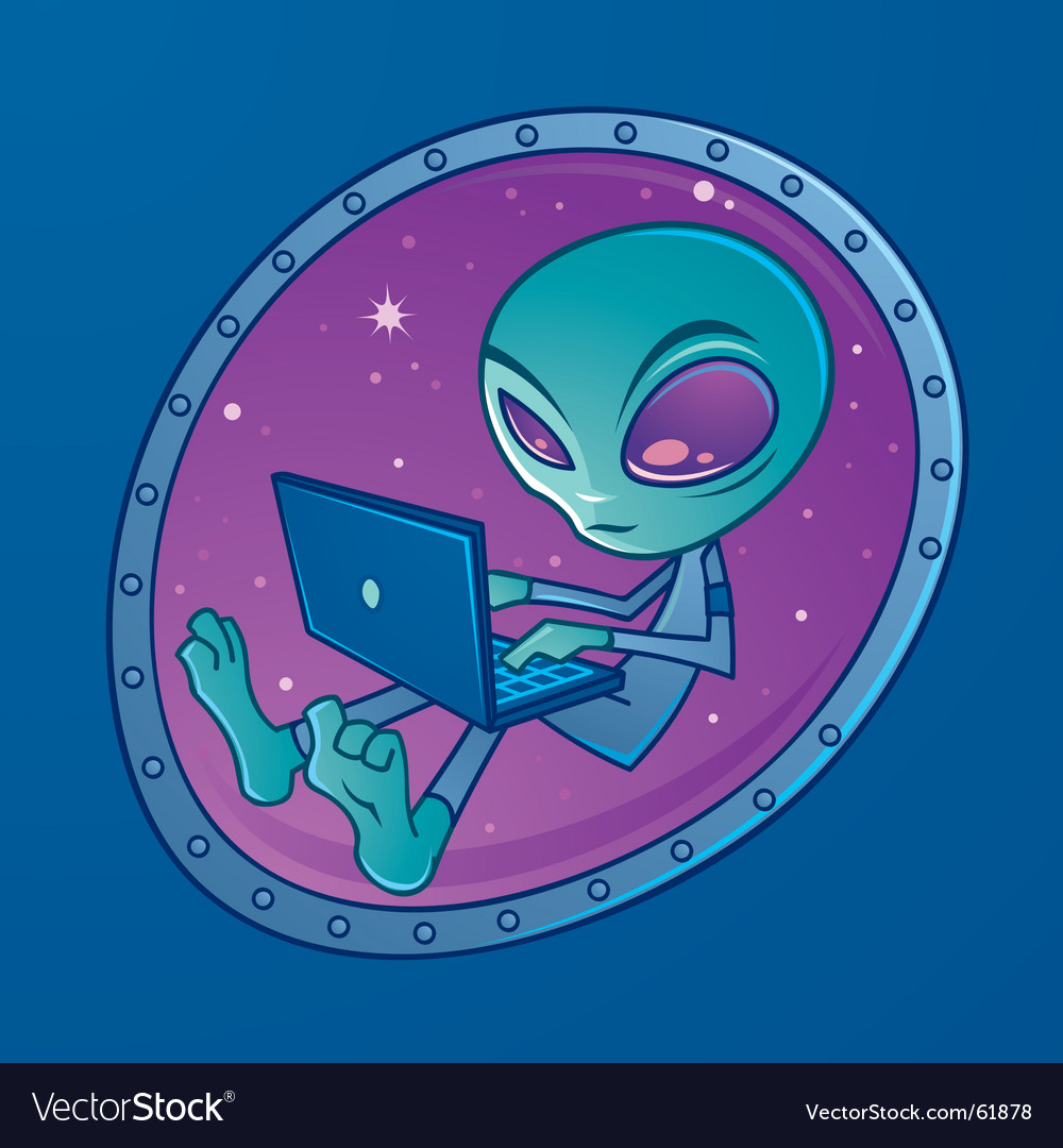 Alien Royalty Free Vector Image - VectorStock