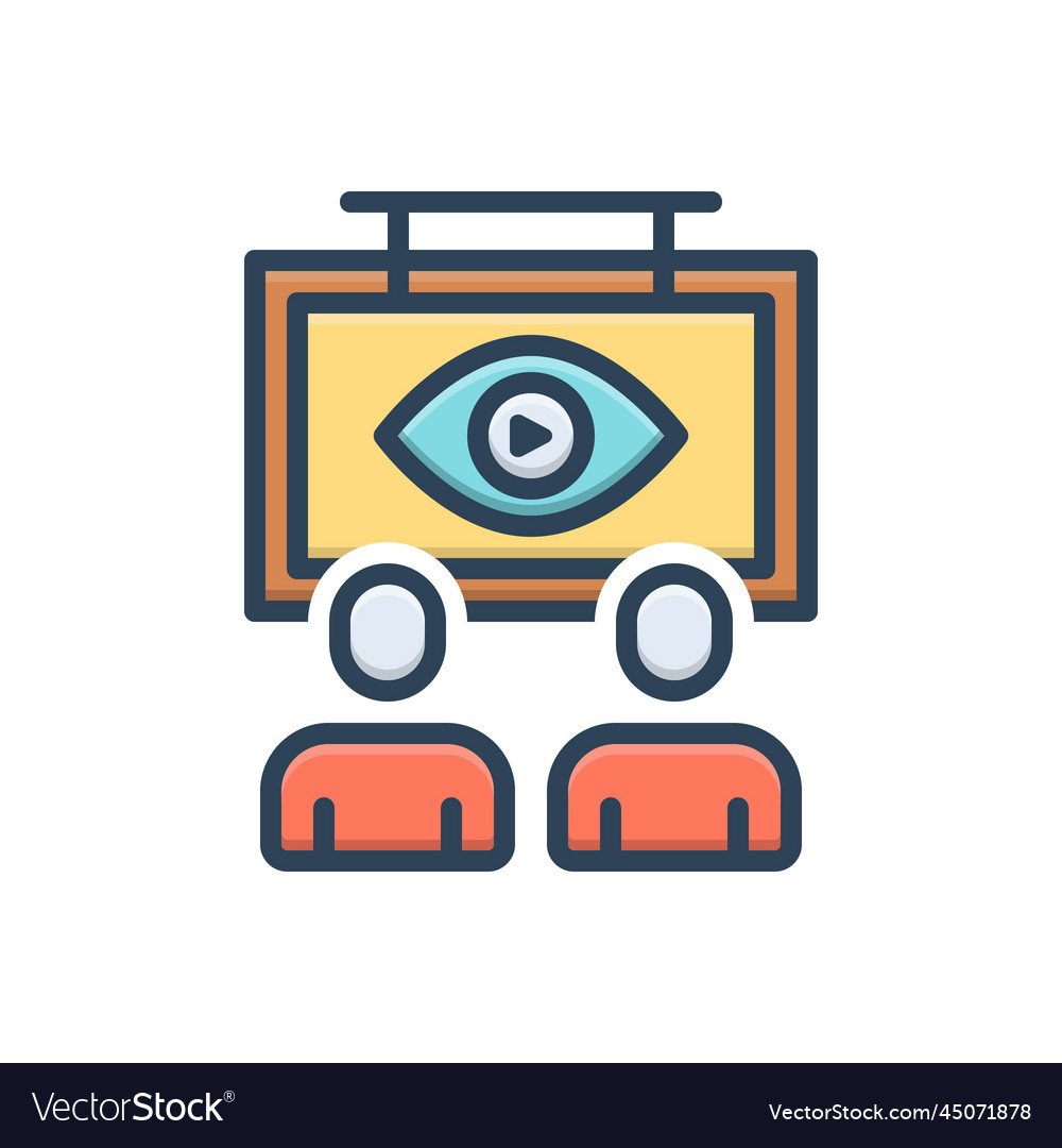 Viewing Royalty Free Vector Image - VectorStock