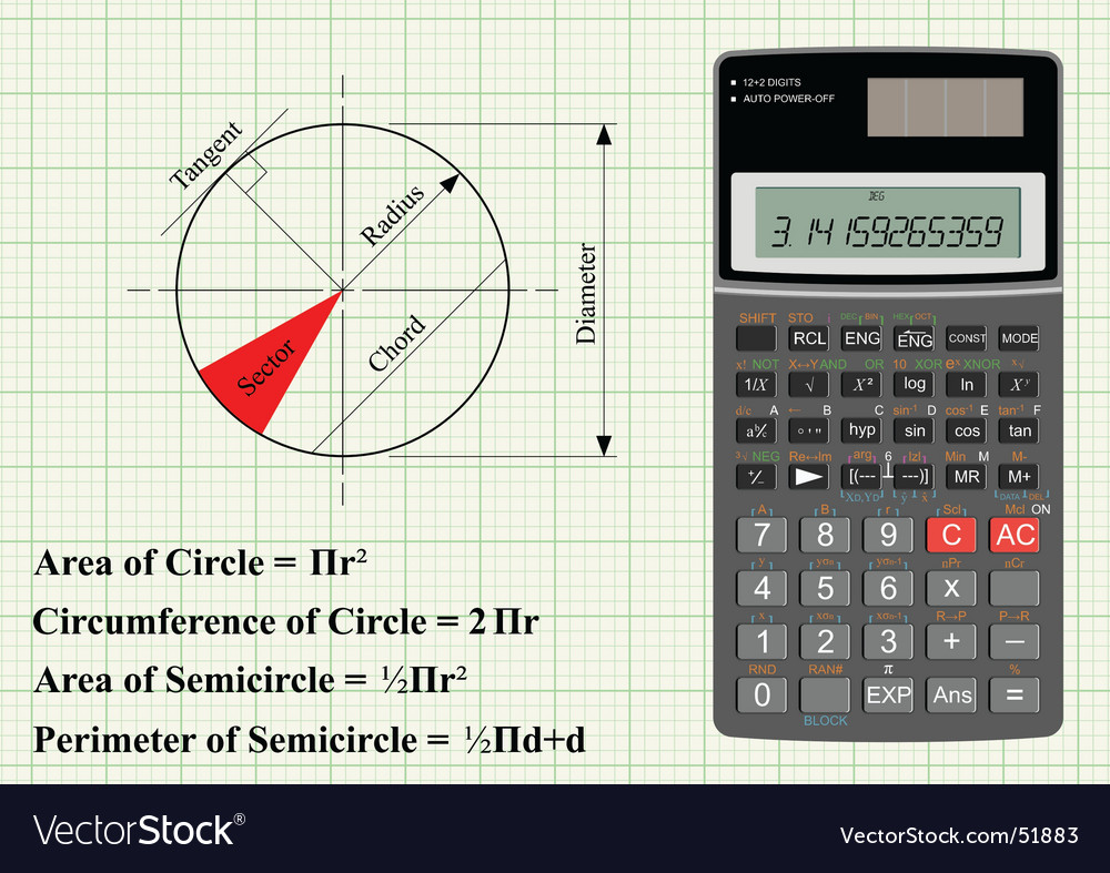 Circle geometry Royalty Free Vector Image - VectorStock