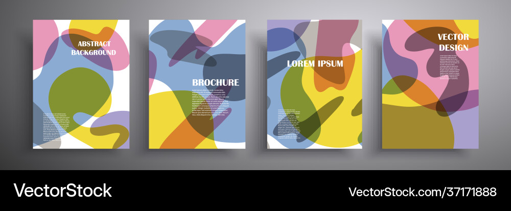 Minimal abstract cover template modern art Vector Image