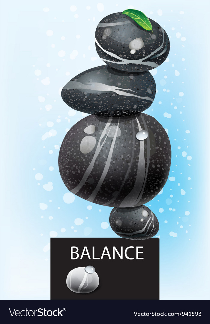 Balanced concept Royalty Free Vector Image - VectorStock
