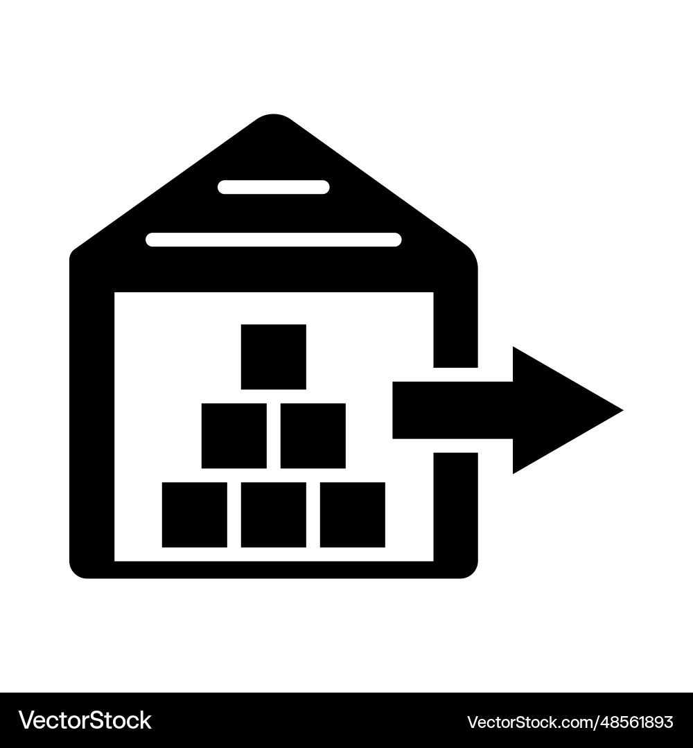 Export glyph icon for personal and commercial use Vector Image