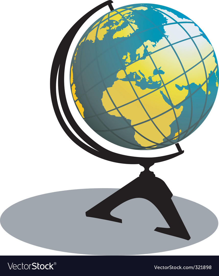 Globe Royalty Free Vector Image - VectorStock