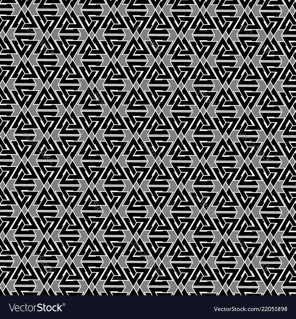 Valknut pattern Royalty Free Vector Image - VectorStock