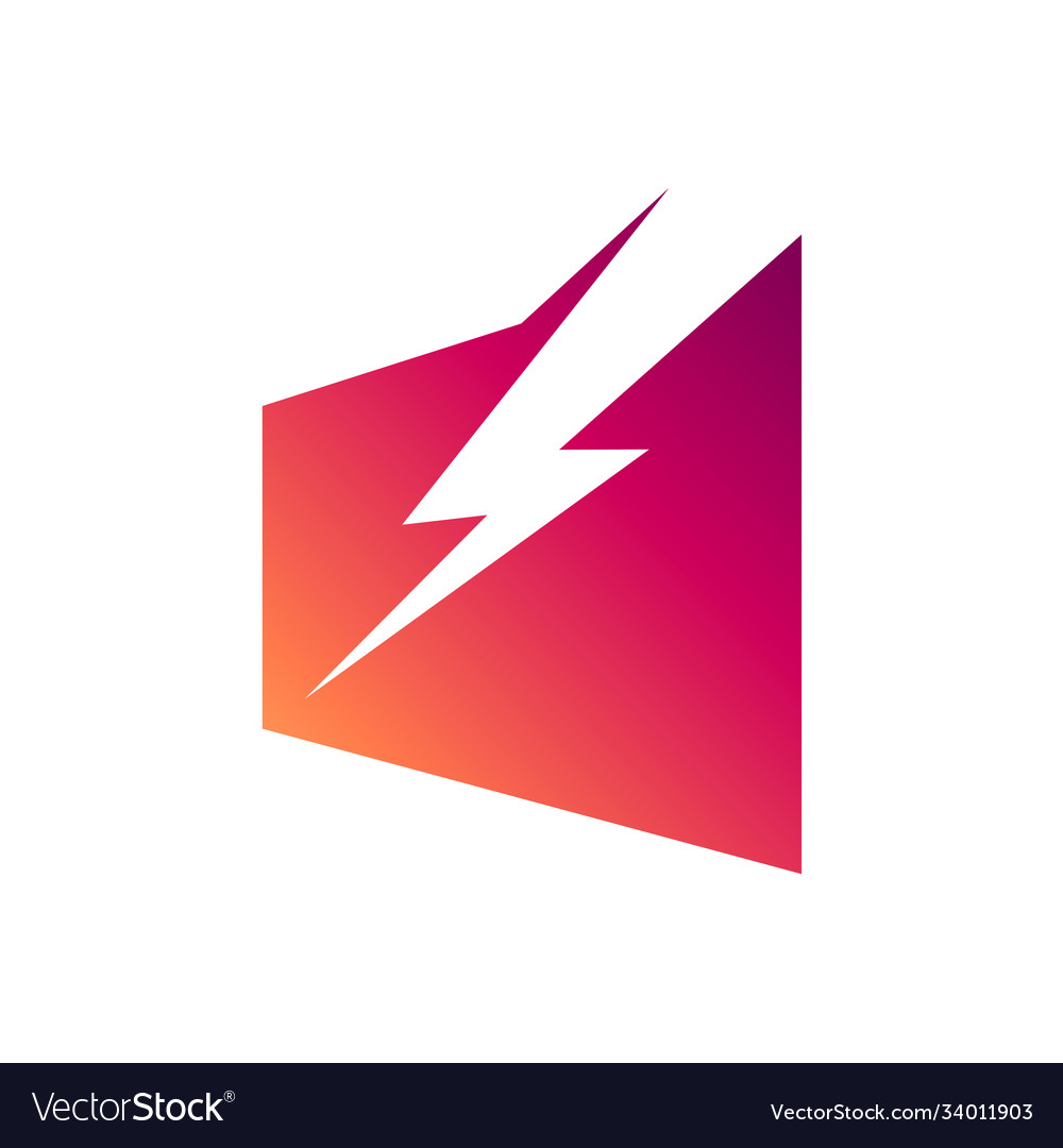 Flash screen logo Royalty Free Vector Image - VectorStock