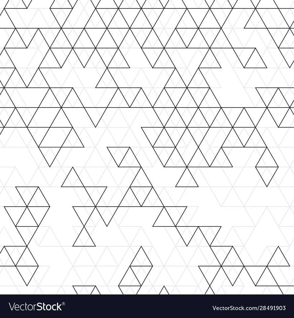 Pattern triangles Royalty Free Vector Image - VectorStock