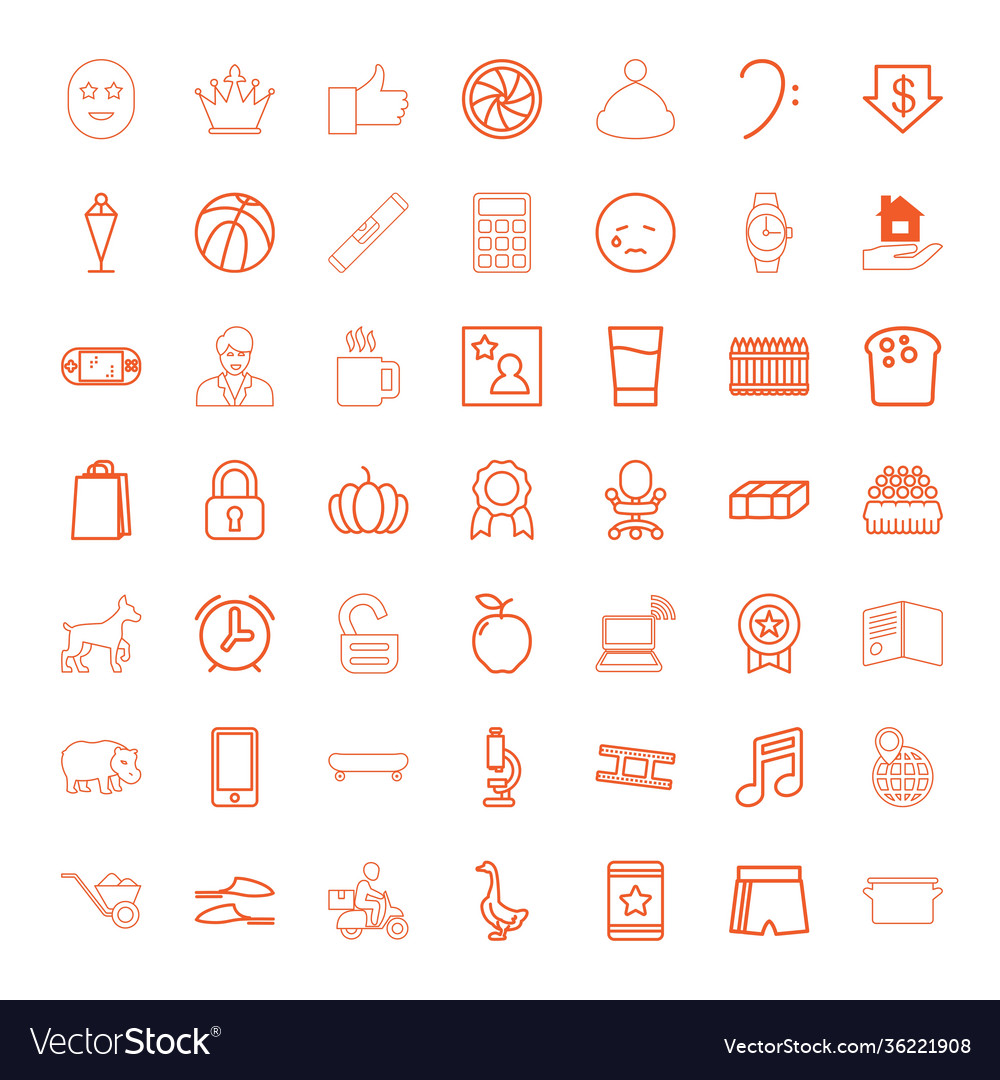 Background icons Royalty Free Vector Image - VectorStock