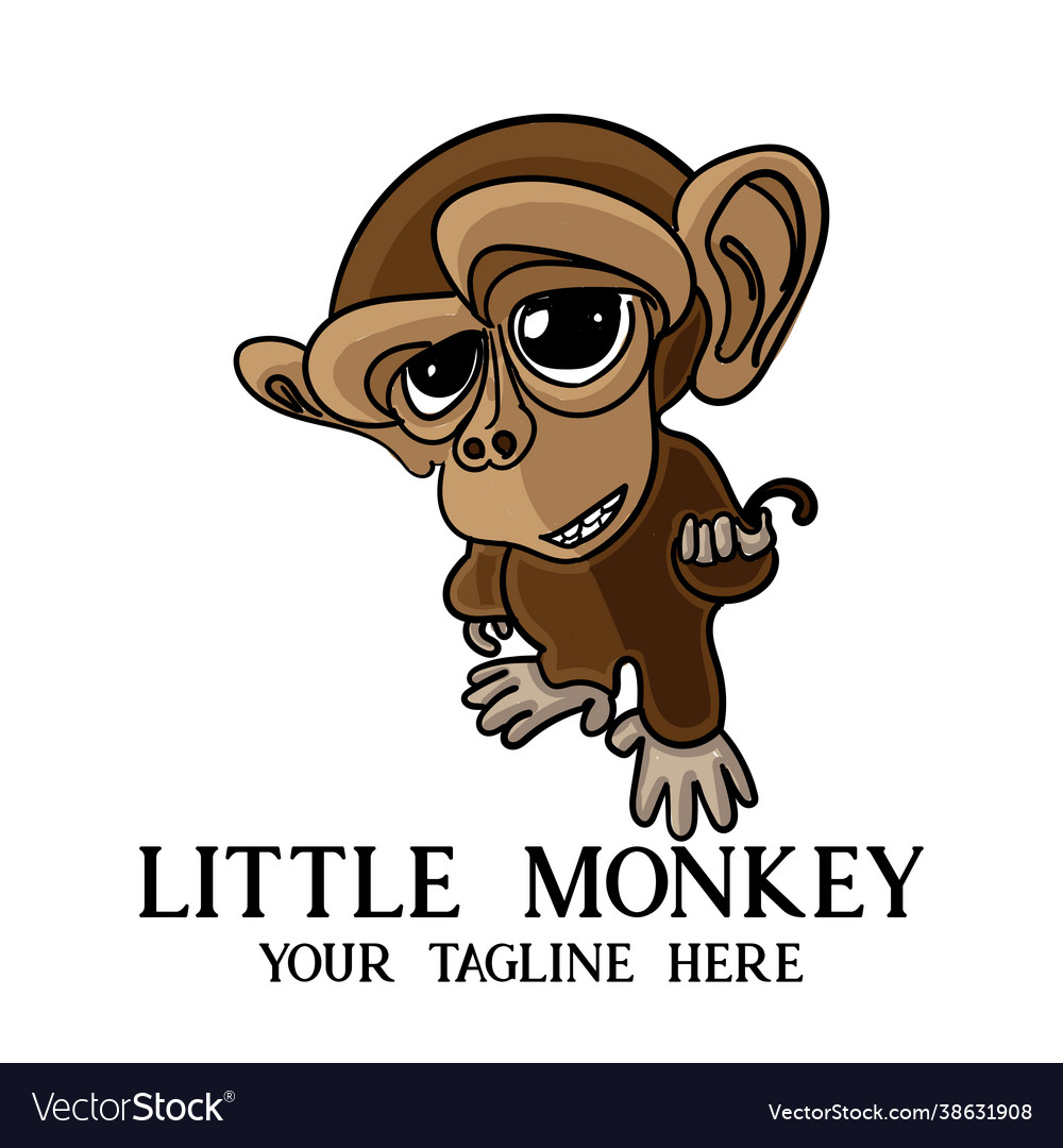 Monkey design animal Royalty Free Vector Image