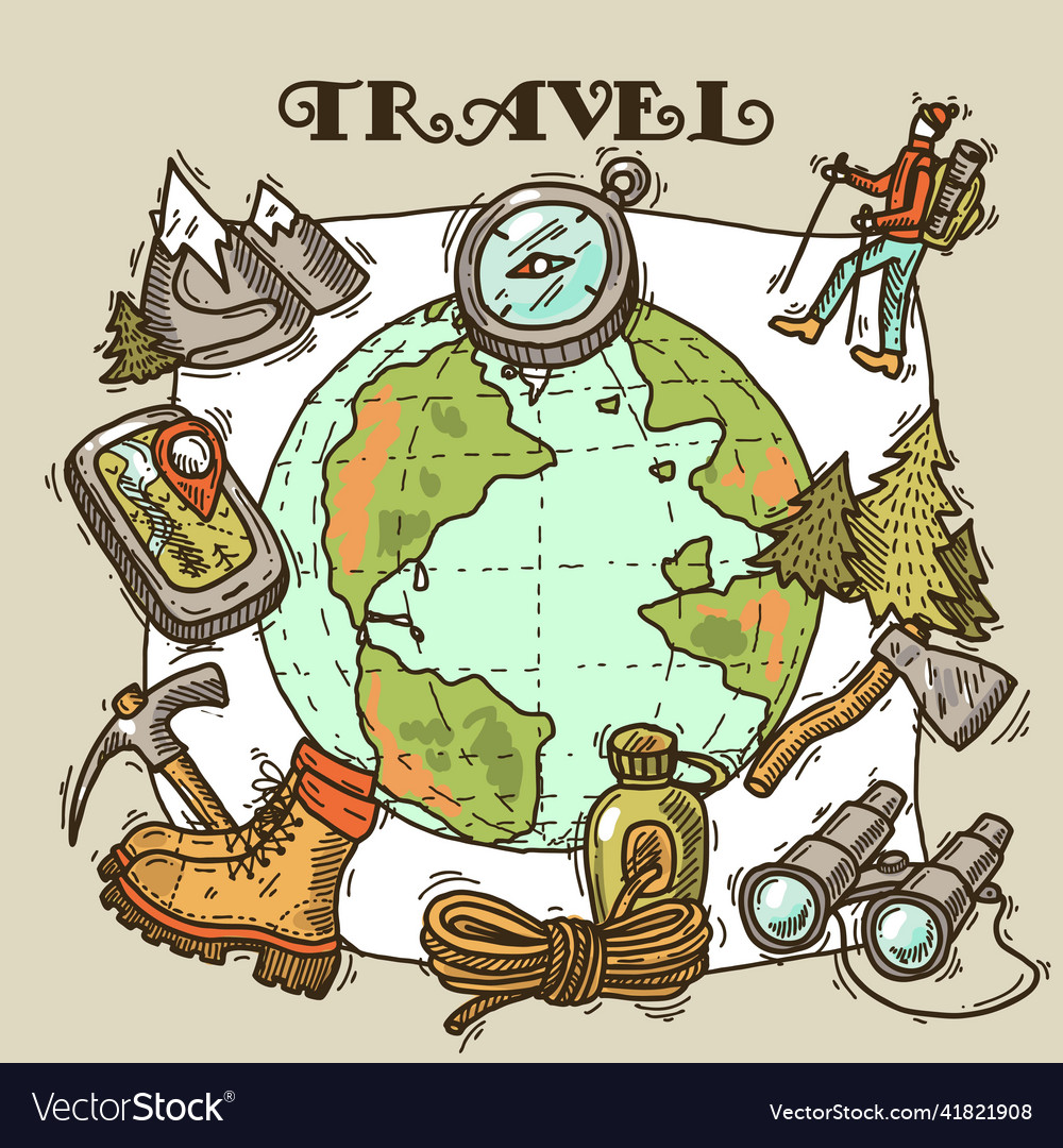 Travel Royalty Free Vector Image - VectorStock