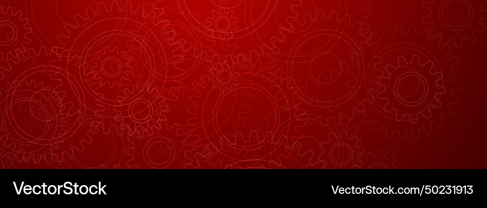 Abstract background made of gears Royalty Free Vector Image