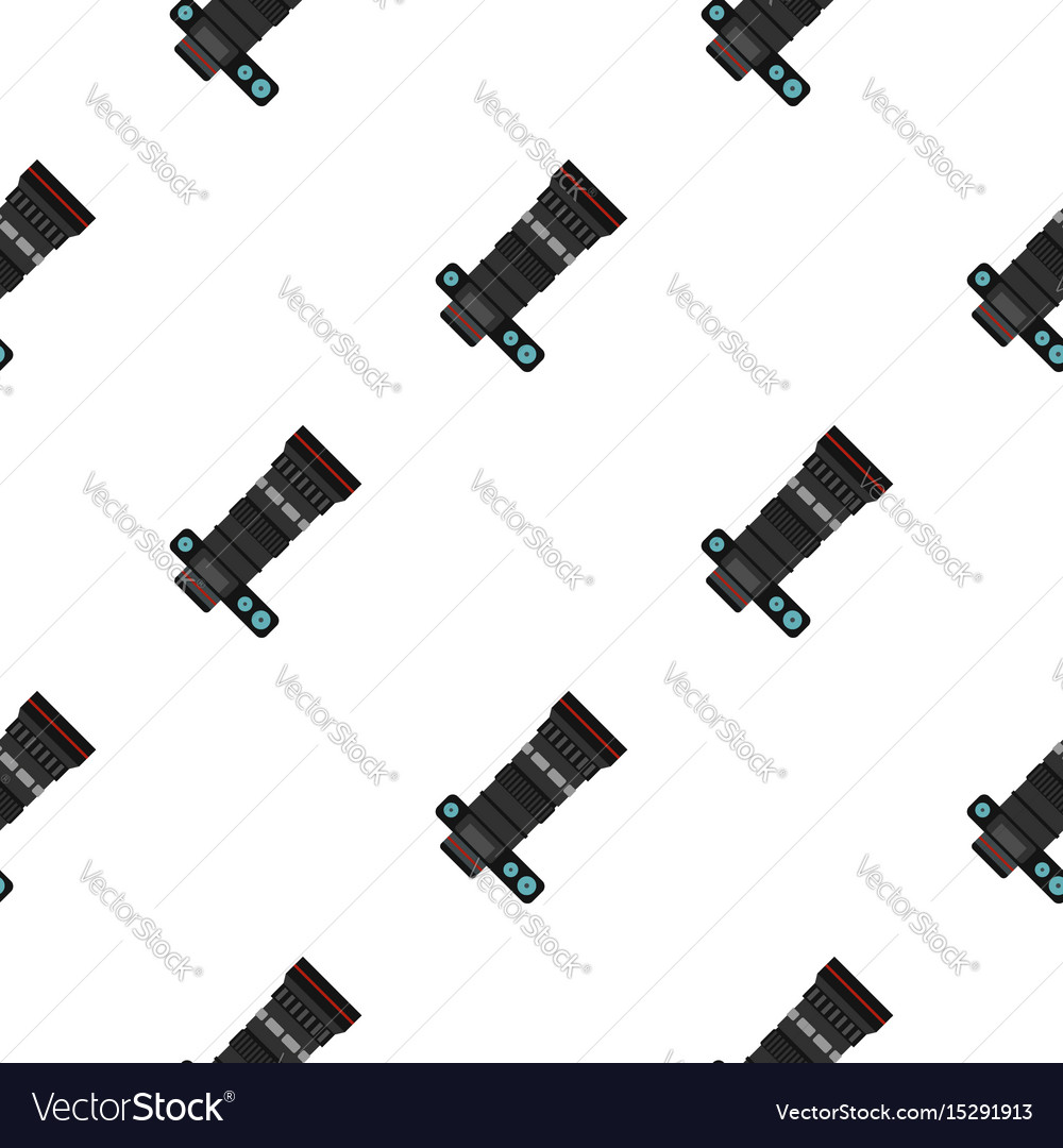 Professional objective pattern flat Royalty Free Vector