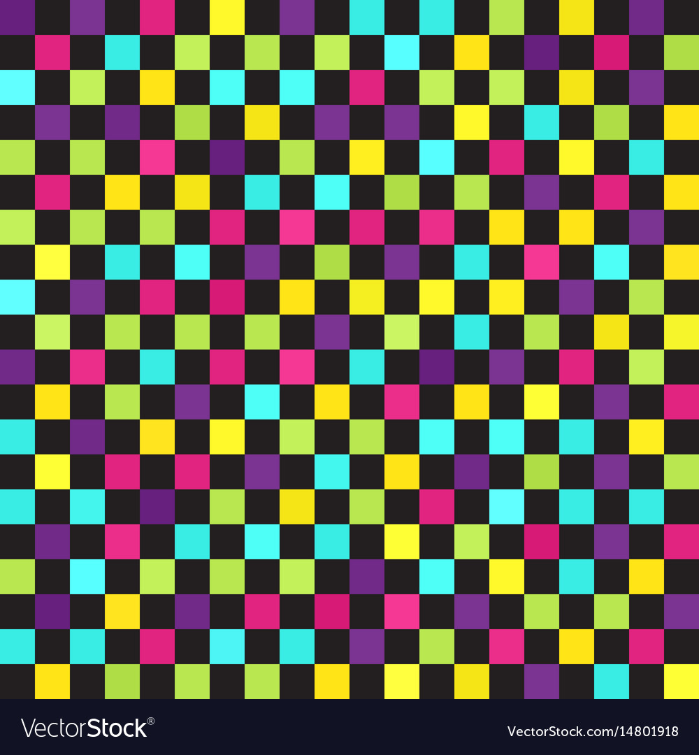Checkered pattern seamless Royalty Free Vector Image