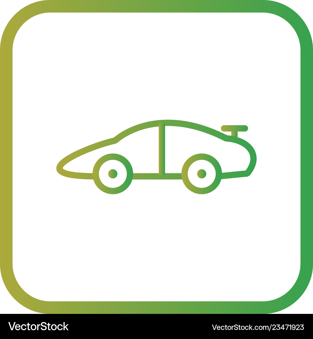 Sports car icon Royalty Free Vector Image - VectorStock