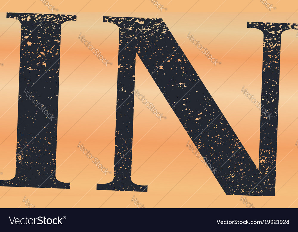 In sign Royalty Free Vector Image - VectorStock