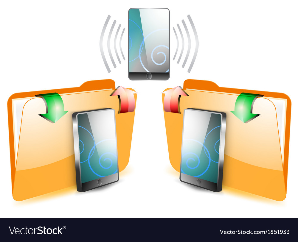 Information sharing Royalty Free Vector Image - VectorStock
