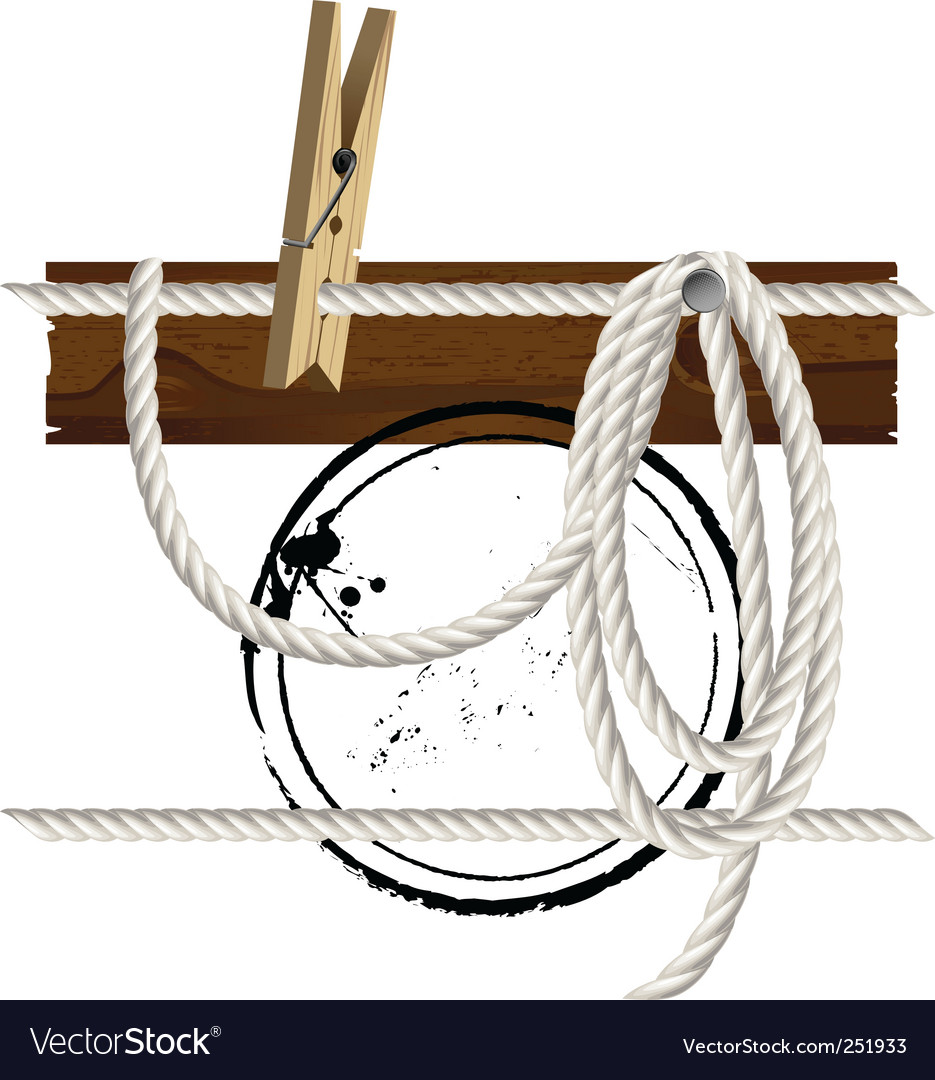 Rope set Royalty Free Vector Image - VectorStock