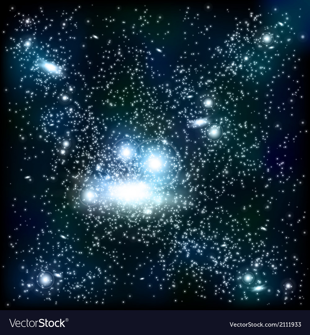Space background Royalty Free Vector Image - VectorStock