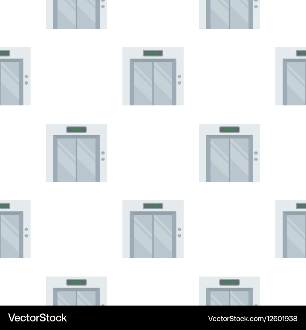 Elevator icon in cartoon style isolated on white Vector Image