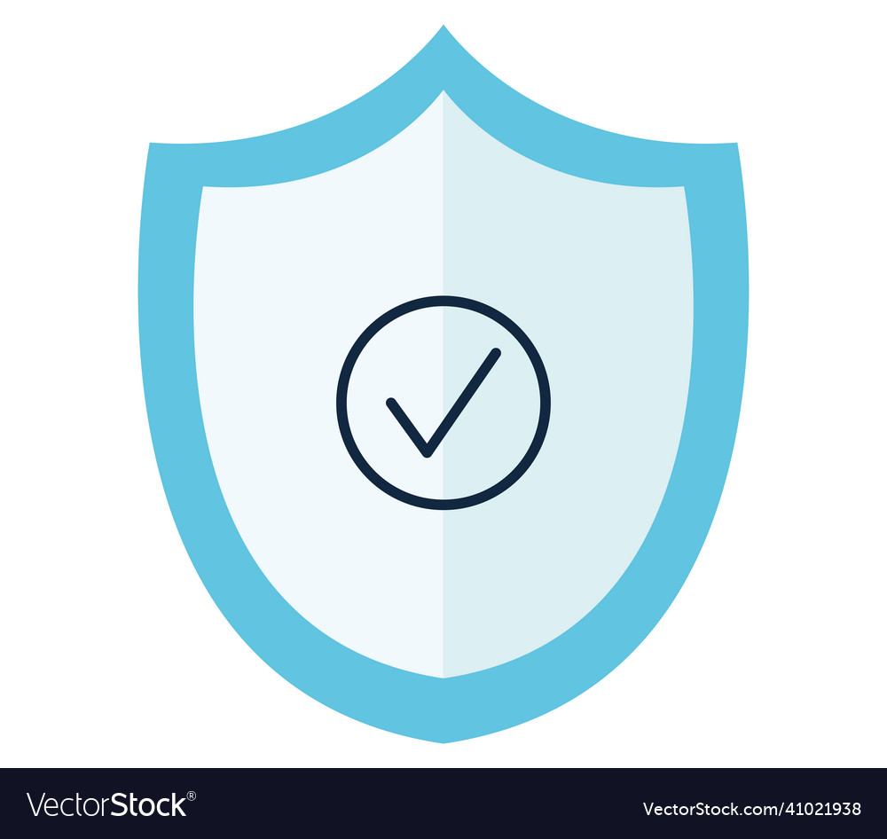 Security shield icon Royalty Free Vector Image