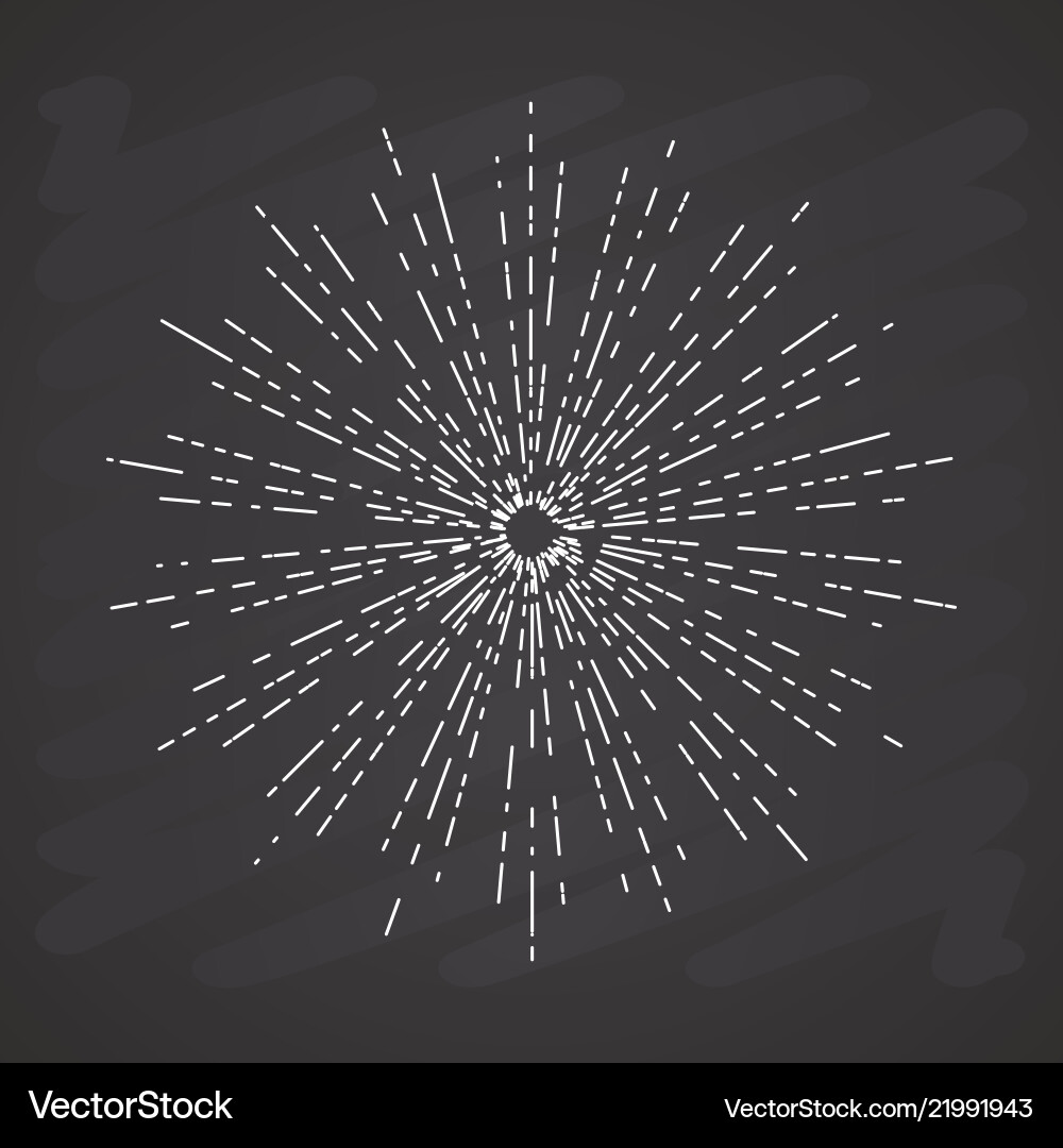 Retro sun bursts vintage radiant sun rays shape Vector Image