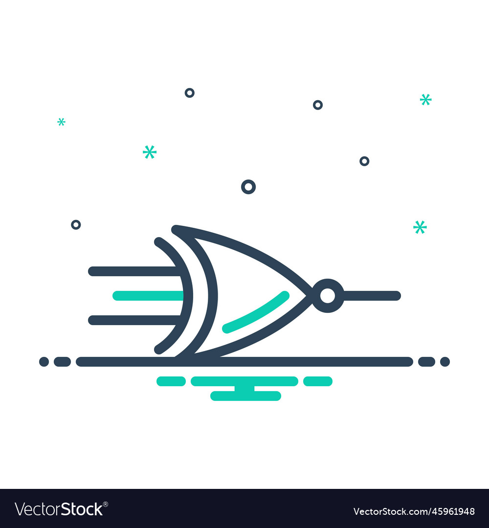 Nor Royalty Free Vector Image Vectorstock 