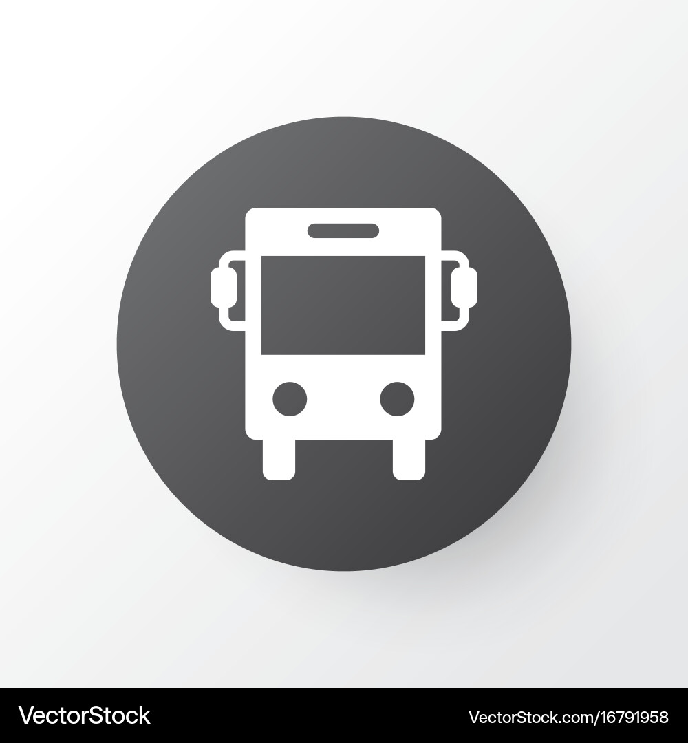Bus icon symbol premium quality isolated Vector Image