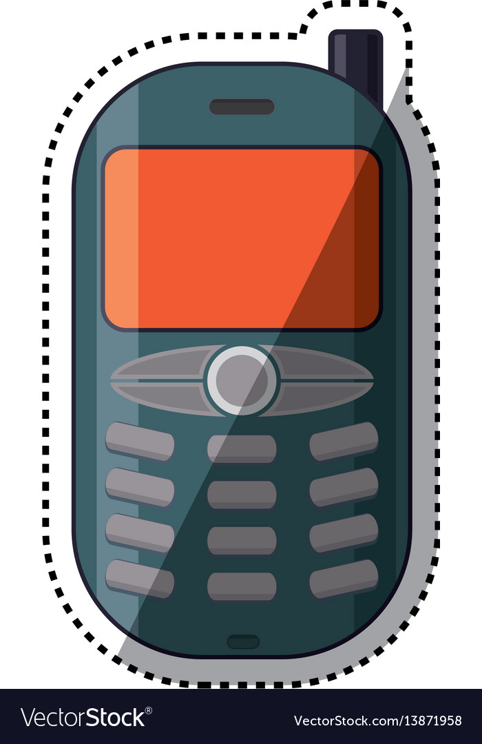 Cellphone mobile technology Royalty Free Vector Image