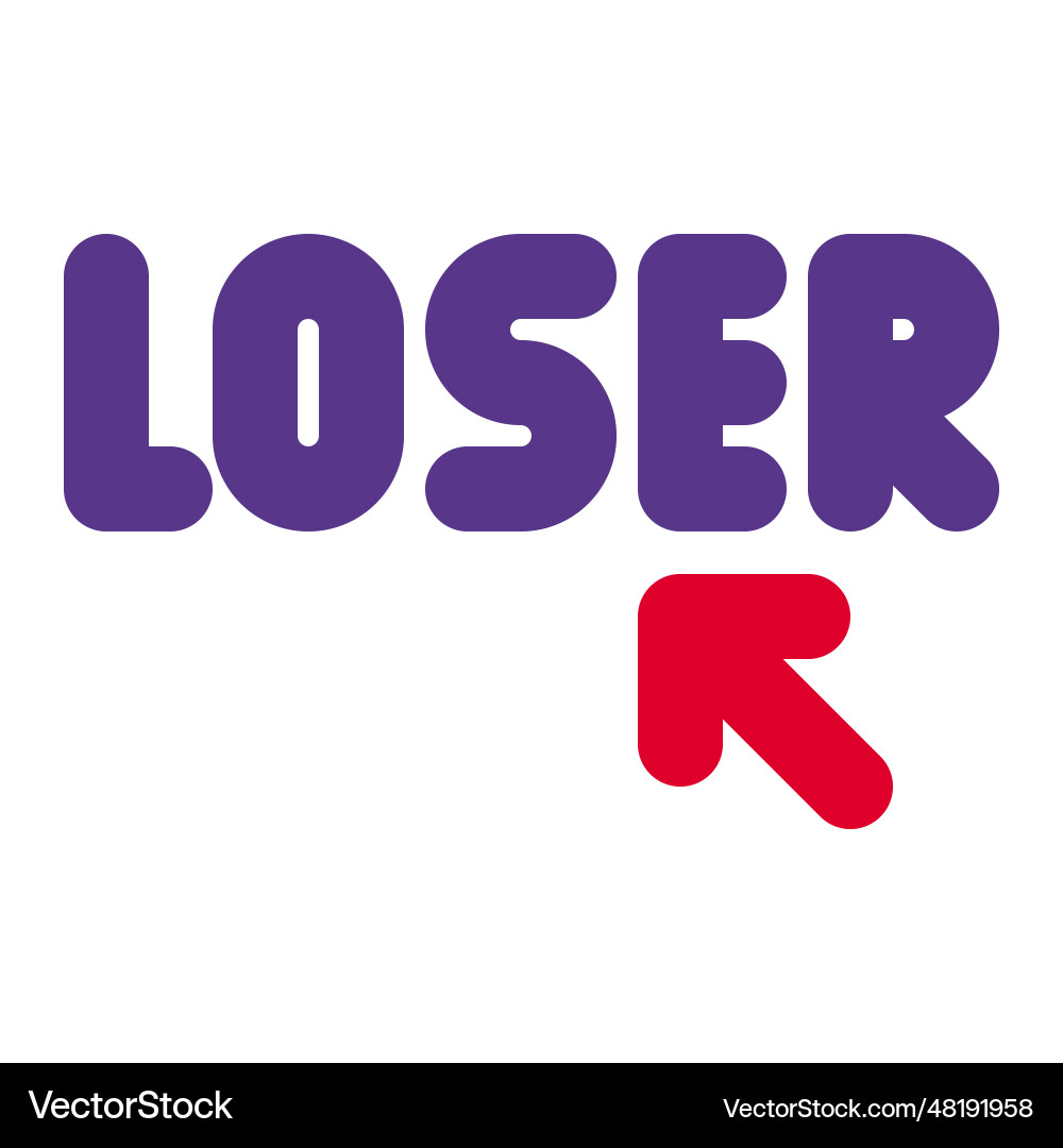 Offensive comment used for cyber bullying Vector Image