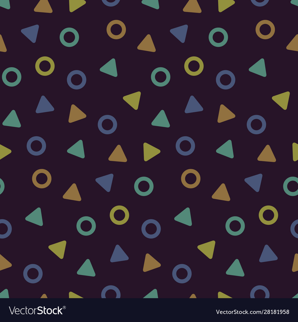 Seamless simple dark geometry pattern Royalty Free Vector