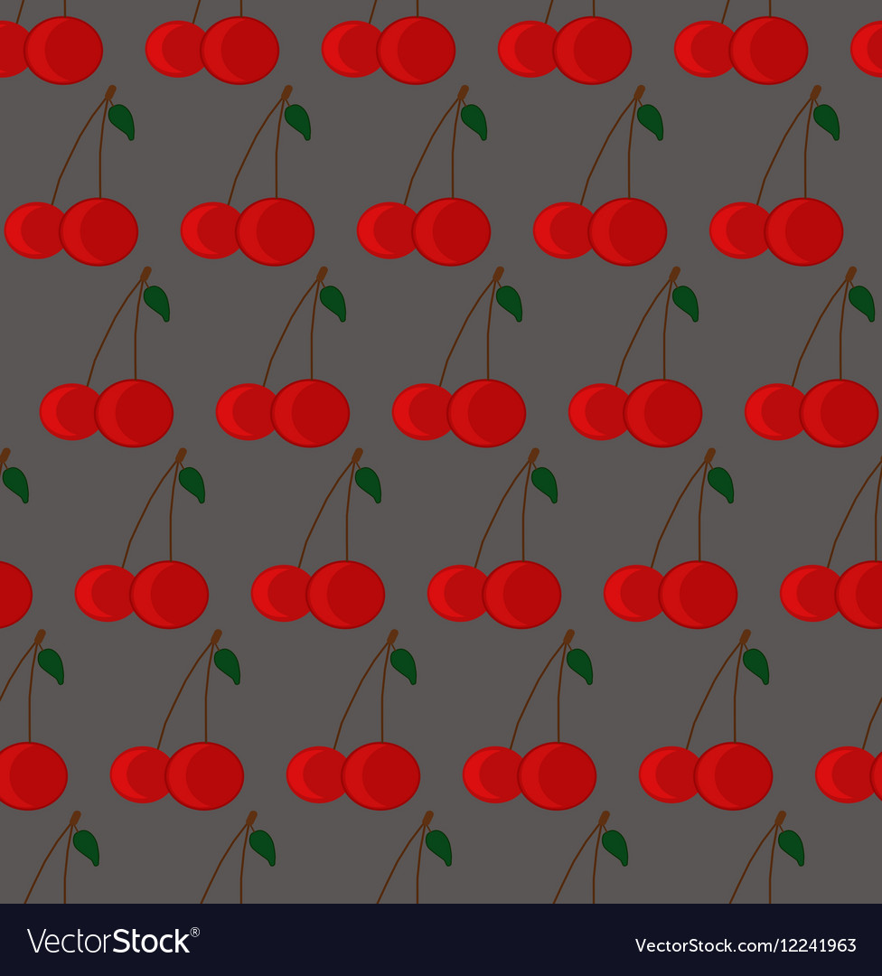 Cherry Royalty Free Vector Image - VectorStock