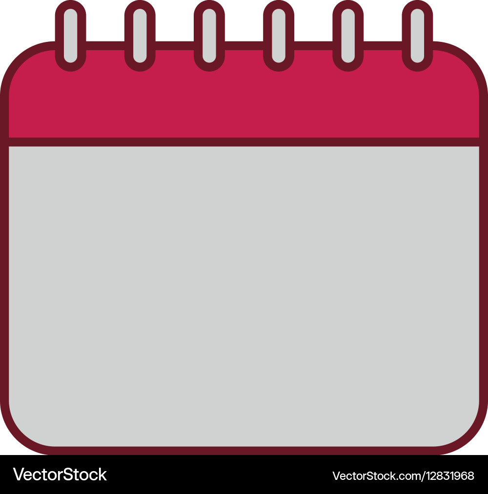 Calendar date valentine day celebration Royalty Free Vector