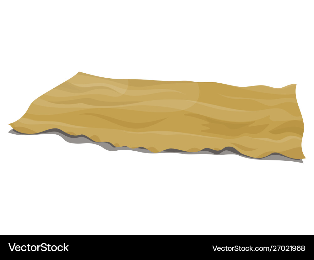 Cartoon beach litter on a white background Vector Image