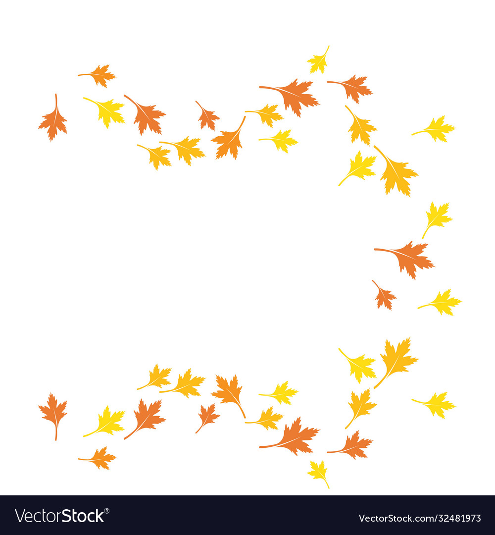 Autumn leaf background Royalty Free Vector Image