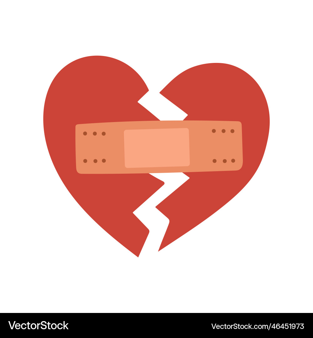 Reconciliation concept cupid couple reconciles Vector Image