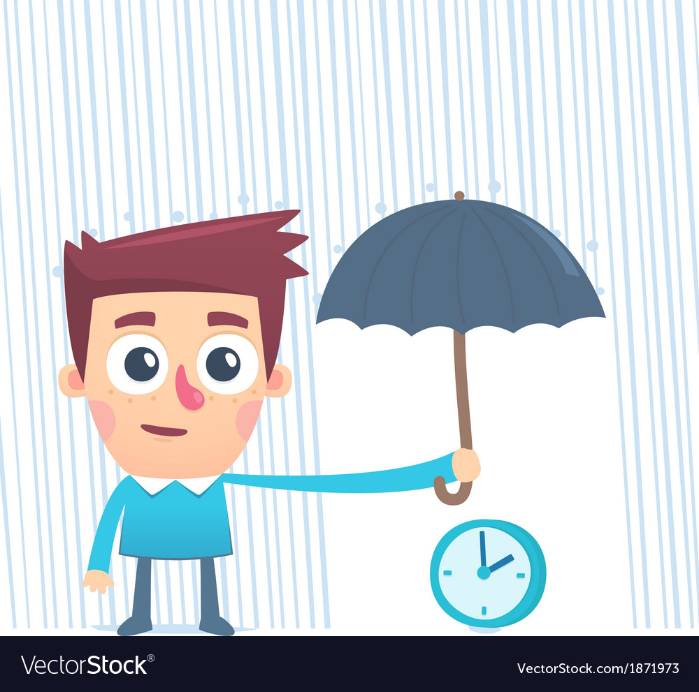 Save your time Royalty Free Vector Image - VectorStock