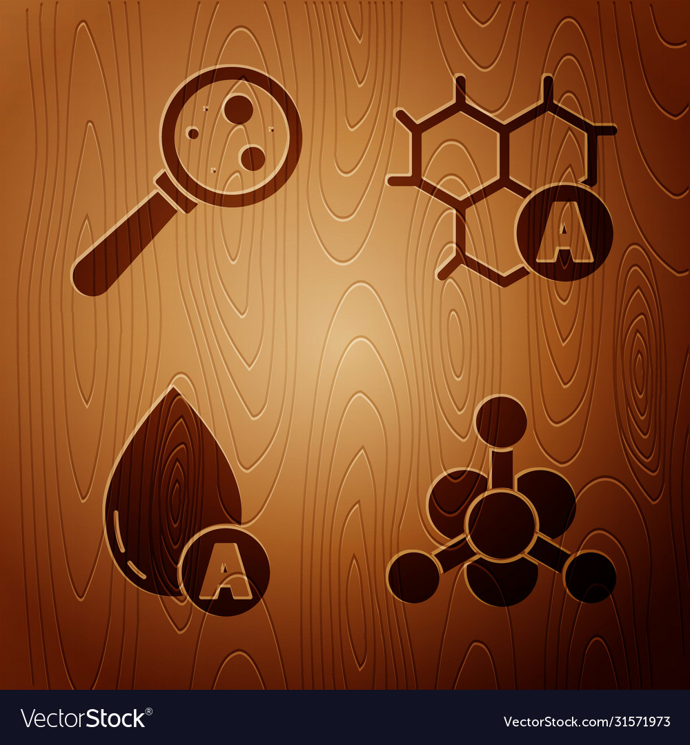 Set bacteria microorganisms under magnifier Vector Image Set bacteria microorganisms under magnifier Vector Image
