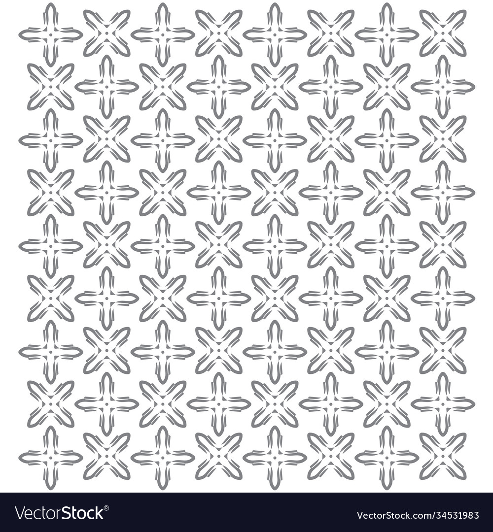 Abstract cross pattern background - geometric Vector Image